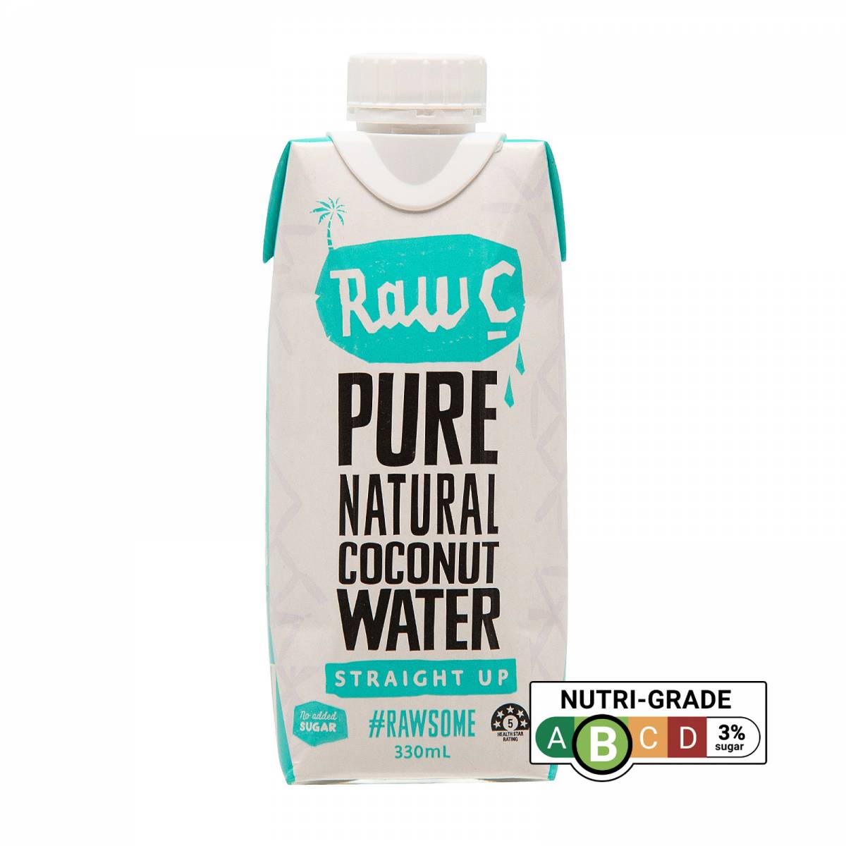 Raw C Pure Natural Coconut Water, 330 ml