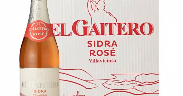 El Gaitero Rose Sparkling Cider, 6 x 750ml